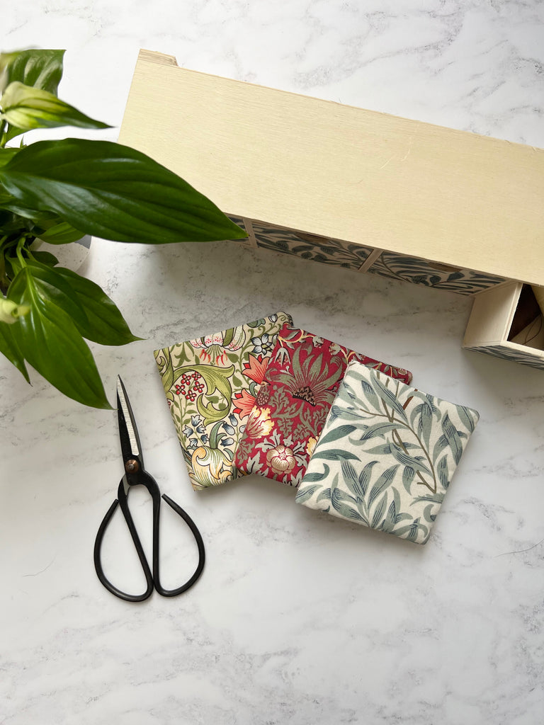 William Morris Fabric Needle Case – Kaye Hannabuss Textiles